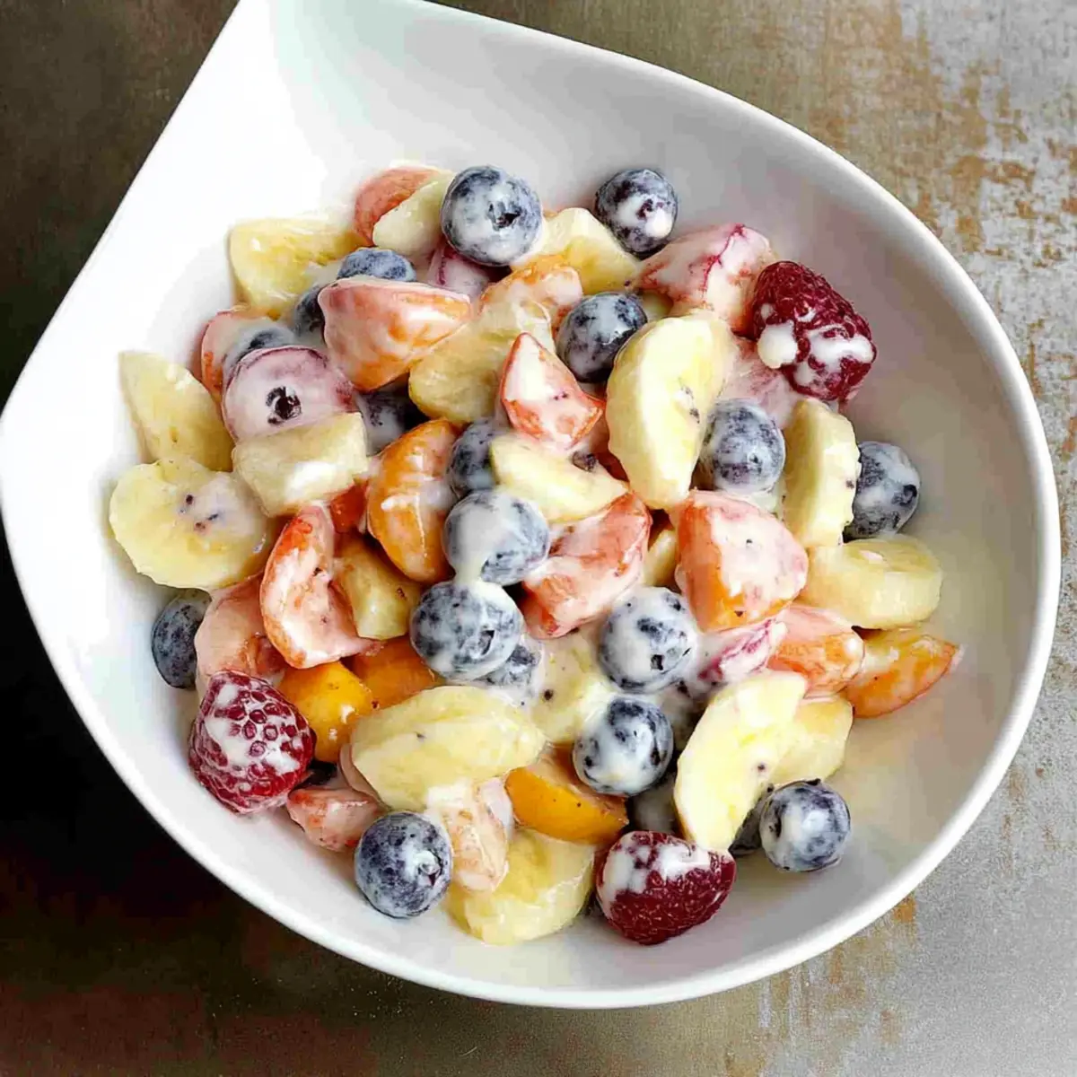 Best Fresh Fruit Salad with Creamy Dressing: Irresistible & Easy