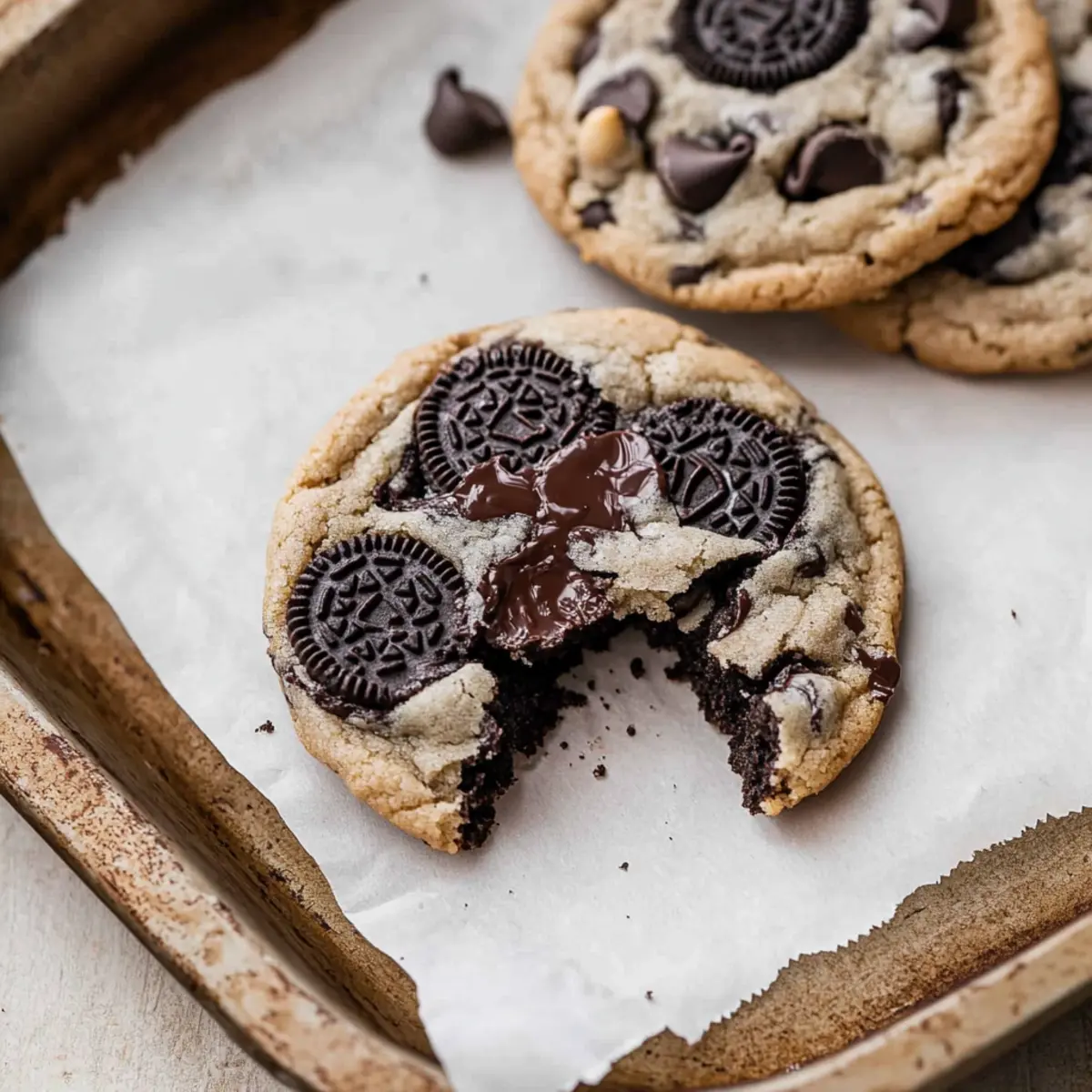 Irresistible Oreo Chocolate Chip Cookies – Gooey & Chewy